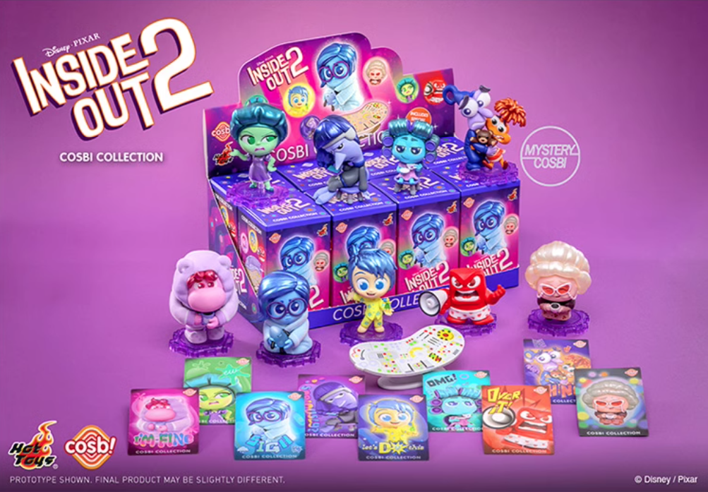 Inside Out спящая одежда слепой коробки случайная 1 фигура в стиле чиби коллекционная игрушка для фанатов 80-120