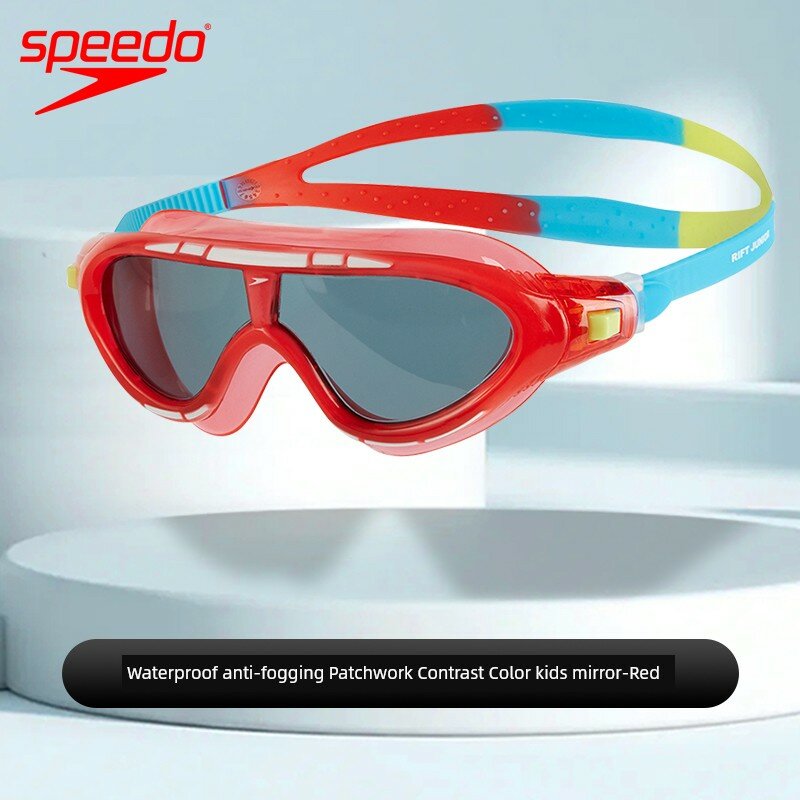 Спортивные очки для плавания Speedo для детей Широкое поле зрения Антизапотевание Водонепроницаемые Гибкие