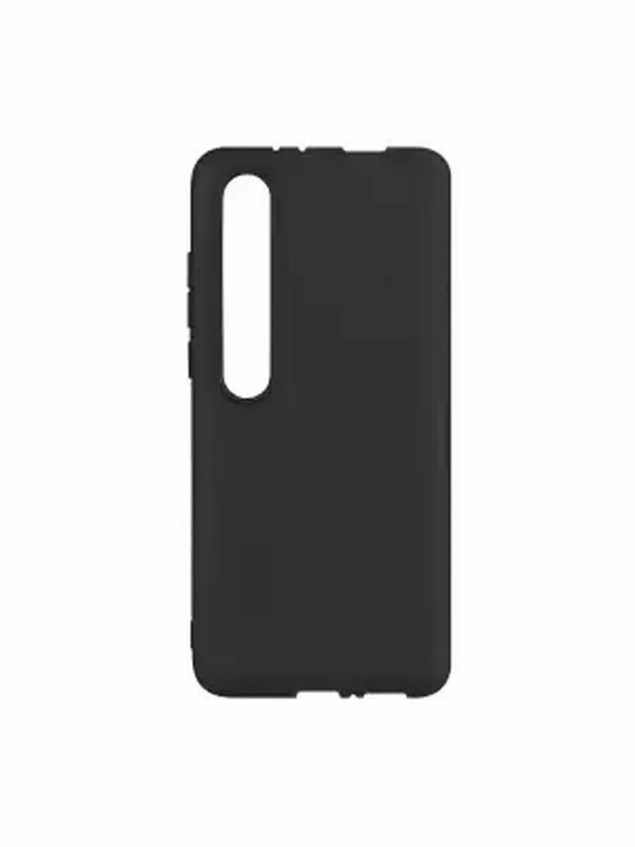 Матовый черный чехол для Xiaomi Mi 10 из TPU