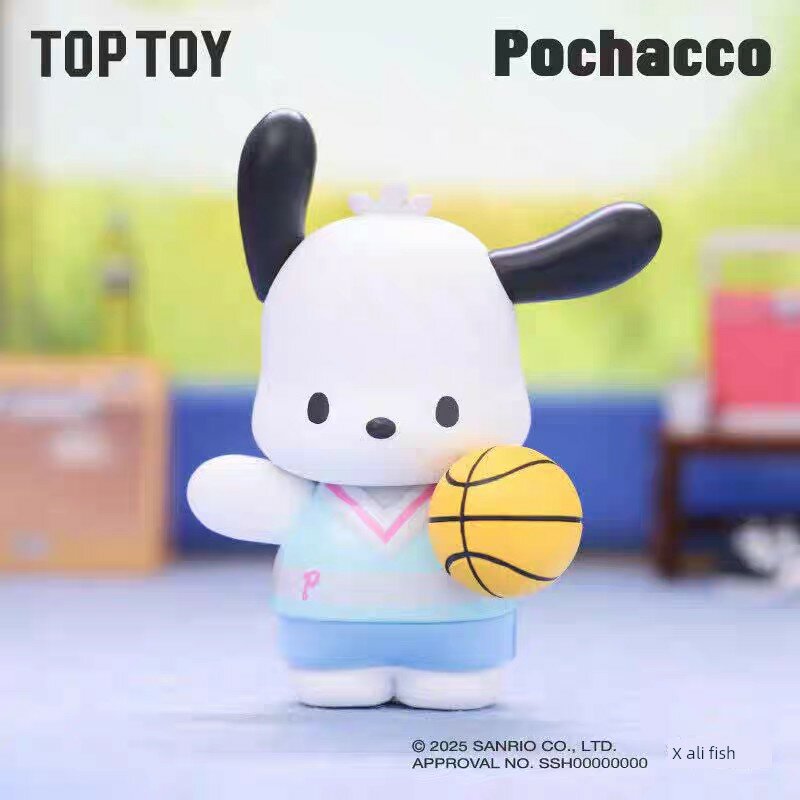 Оригинальная коллекционная фигурка TOPTOY Sanrio Family Vitality Games: Куроми, модная игрушка-украшение, подарок
