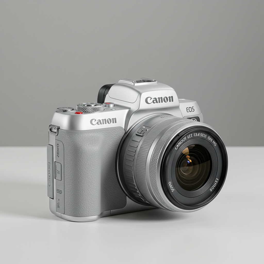 Canon EOS R50 Kit 18-45mm White – Compact Mirrorless Camera for Everyday Shooting