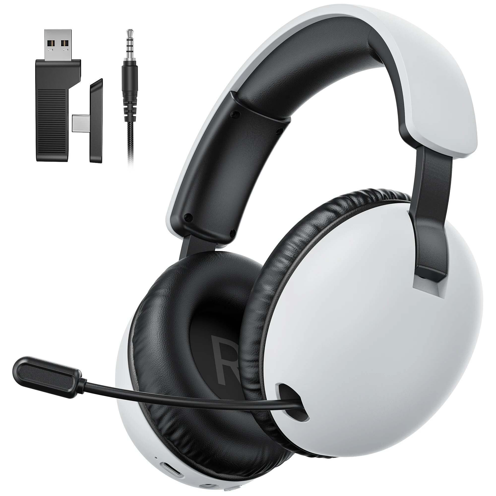 Беспроводная игровая гарнитура для PS5, PS4, ПК, Switch