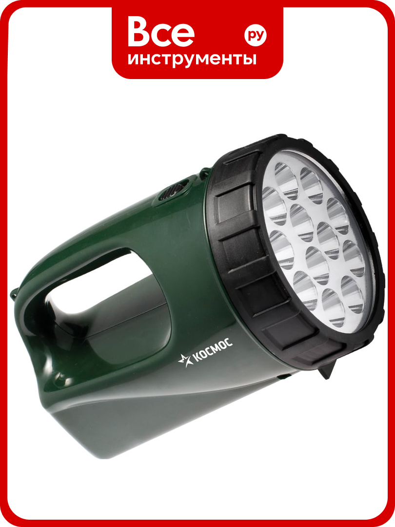 Фонарь-прожектор космос Accu 9199LED 12LED, 4V3AH KOCAccu9199LED