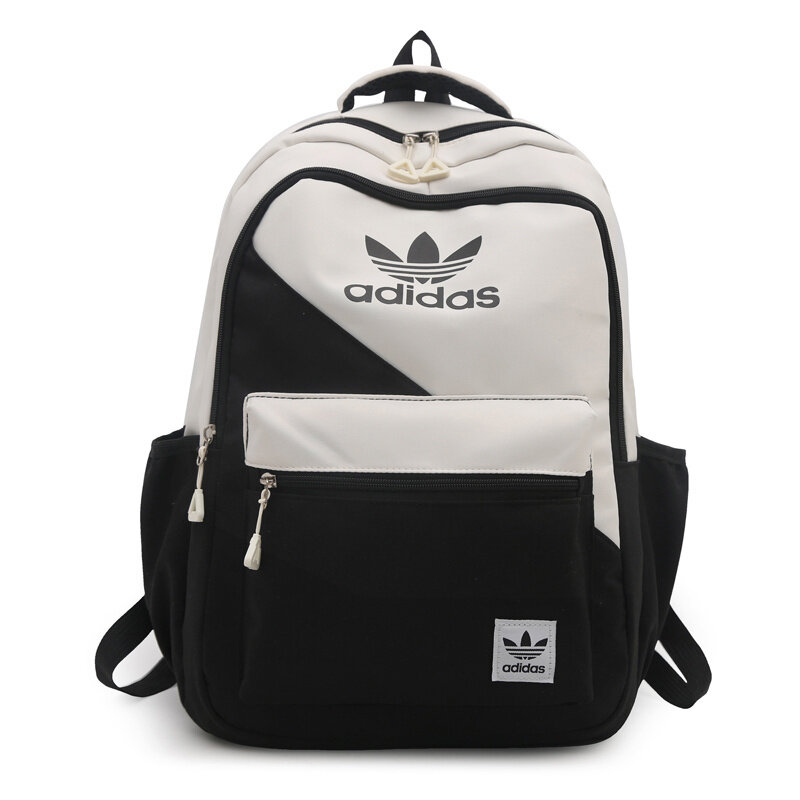 Вместительный легкий школьный рюкзак Adidas для учащихся средней школы, сумка для ноутбука，С портативной сумкой