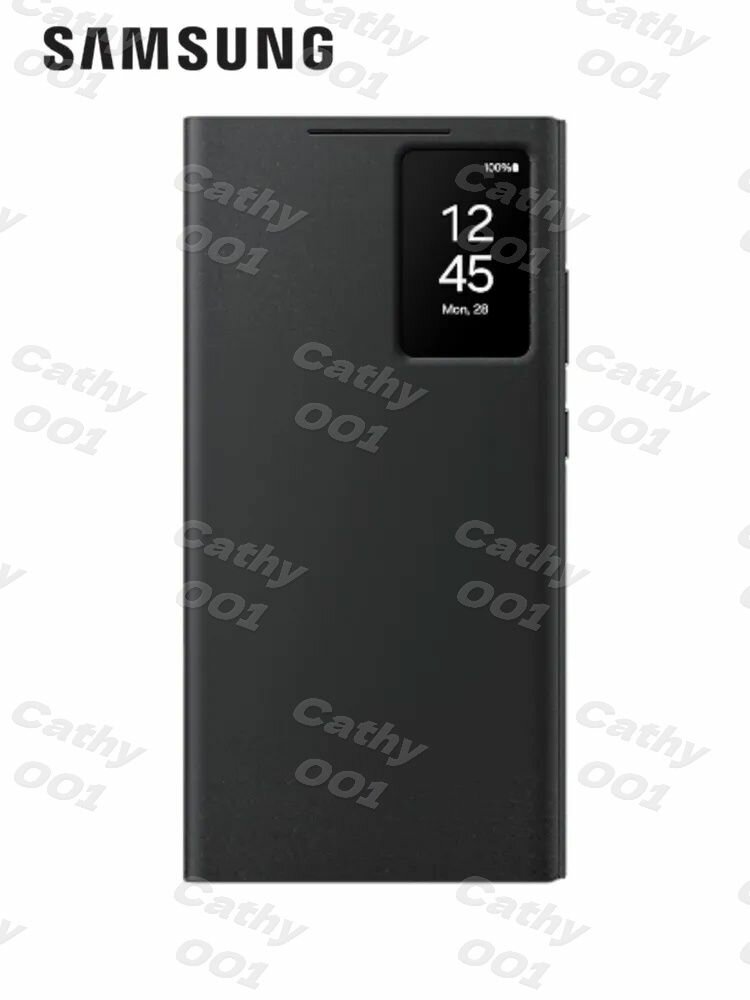 Чехол Smart View Wallet, для Samsung Galaxy S23 Ultra, с отделением для карт