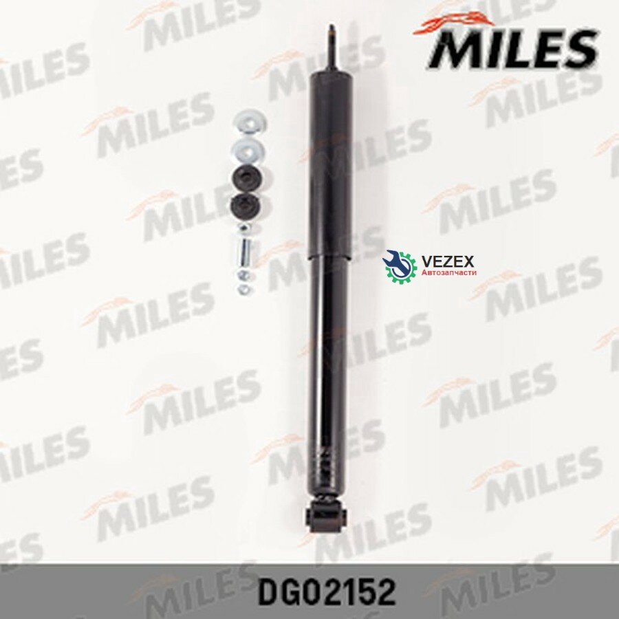 MILES DG02152 Амортизатор задний левый/правый газовый MITSUBISHI PAJERO 01-06 (KYB 344300) DG02152