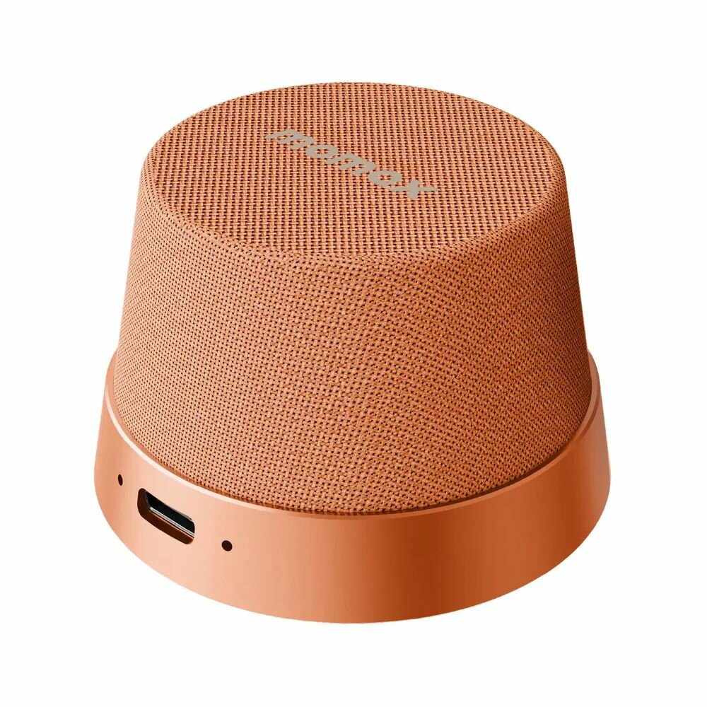 Беспроводная колонка с Magsafe Momax 1-Vibe Go - Orange