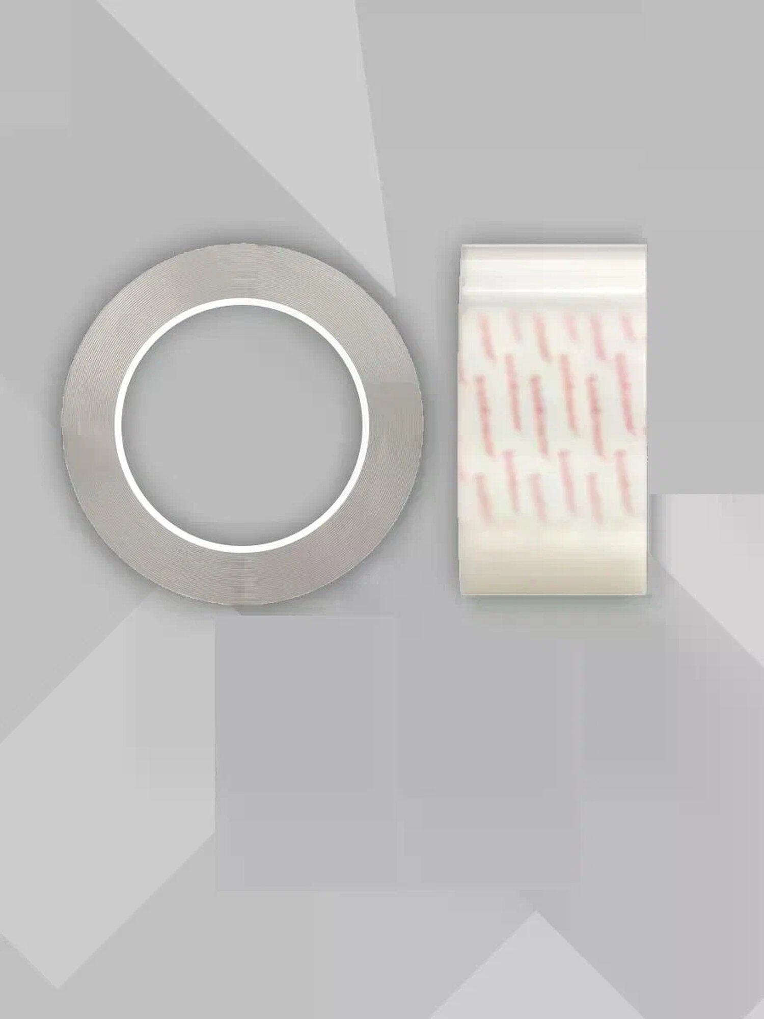 Набор из клейких лент ErichKrause Clear, 48 мм × 50 м, прозрачная