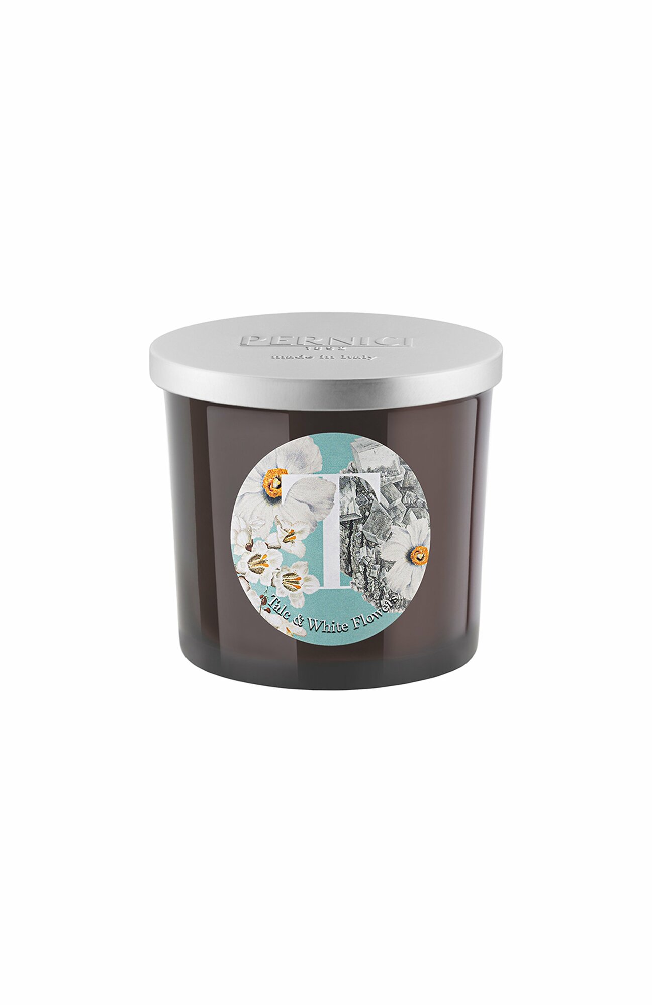 Свеча Talc & White Flowers (200g) Pernici