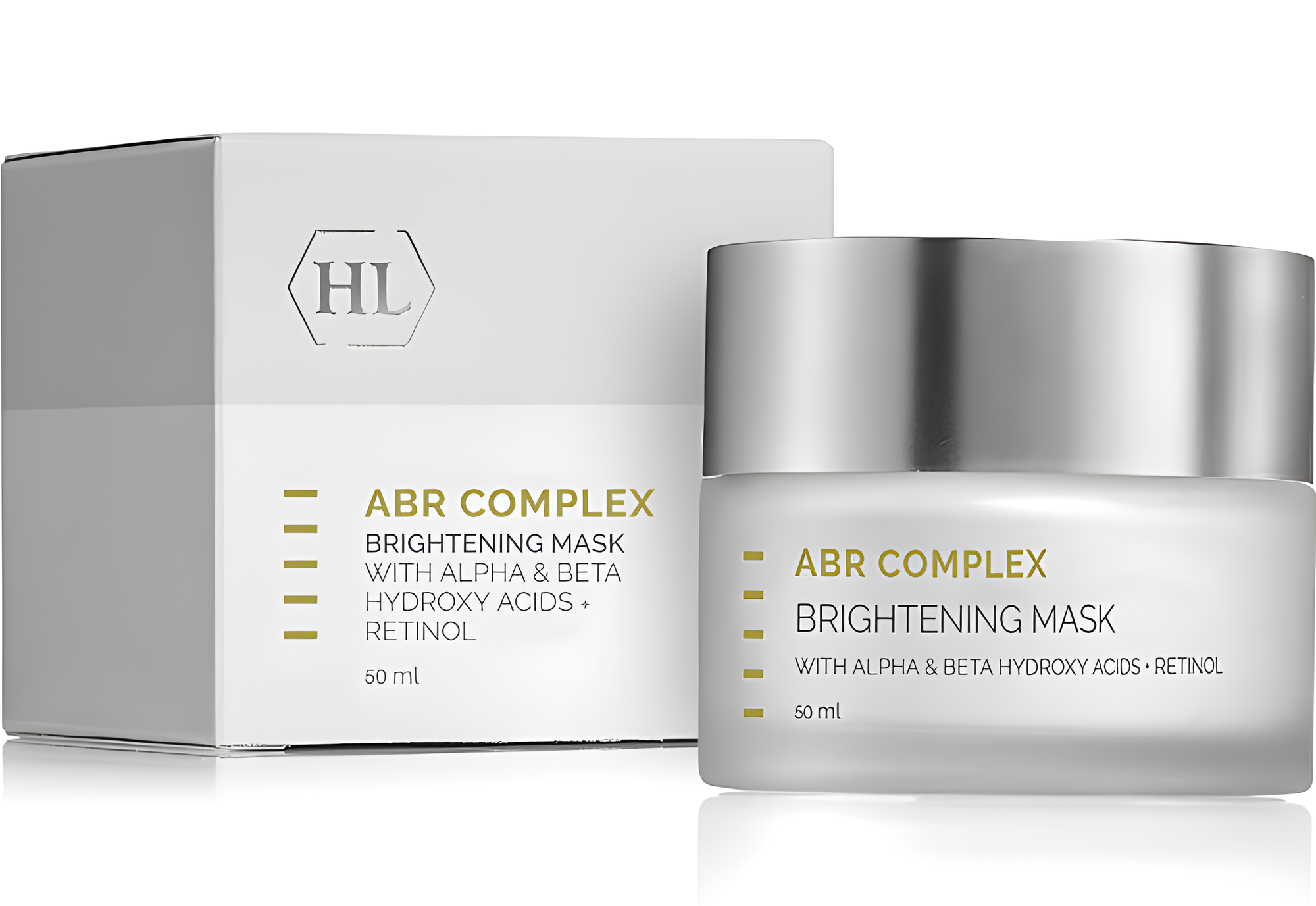 Holy Land ABR COMPLEX Осветляющая маска ABR COMPLEX Brightening Mask 2*50ml+3 шт.