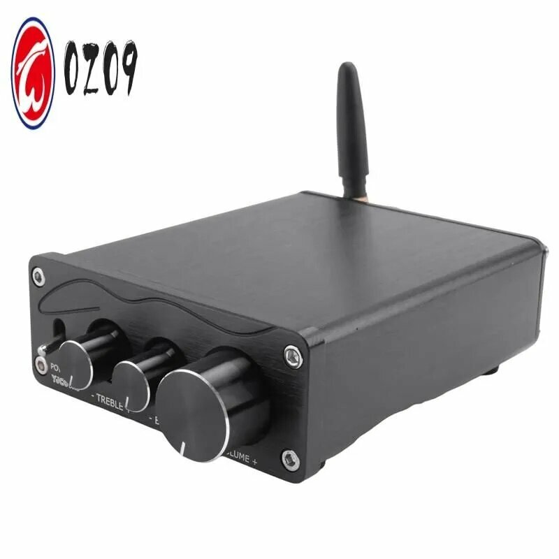 R8(F A Q Y) Усилитель звука HiFi MA12070 80Wx2 Bluetooth 5.0 мощности стереозвука совместим с домашнего кинотеатра Караоке Усилить-черный