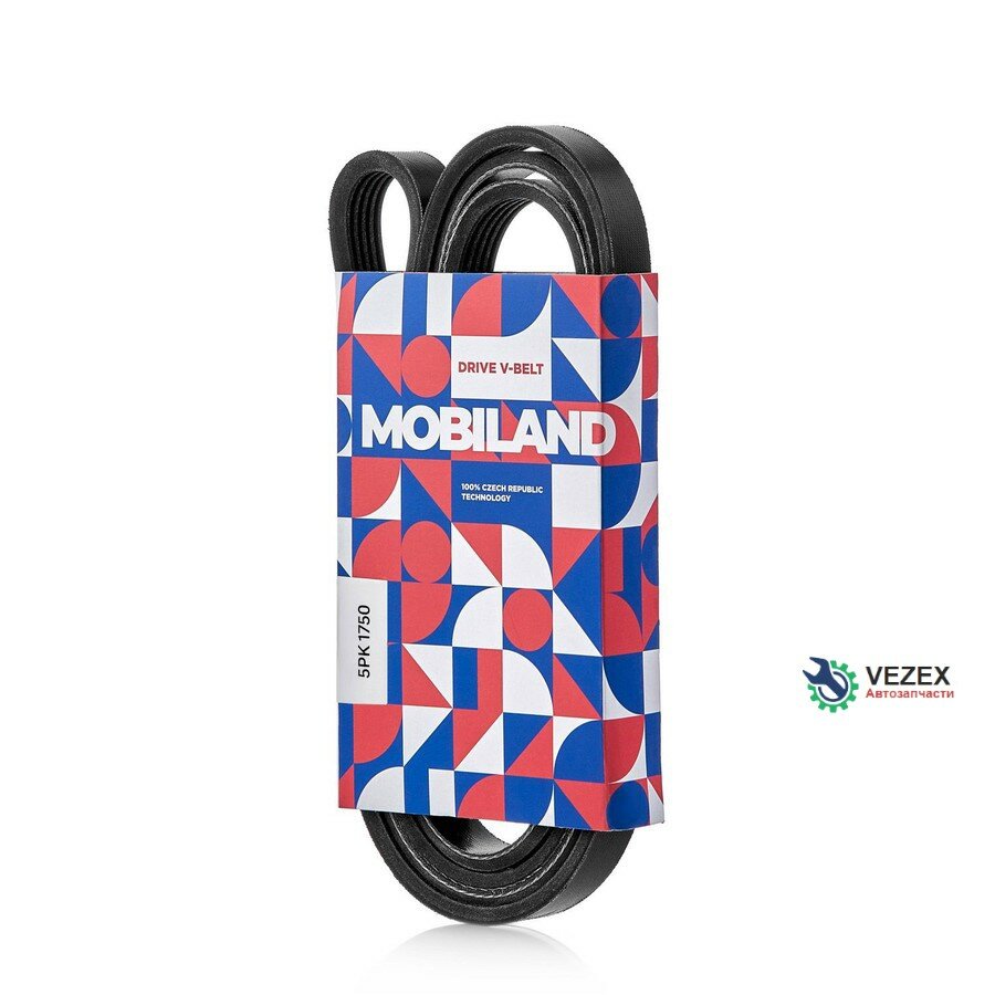 MOBILAND 501251750 Ремень приводной 5PK1750