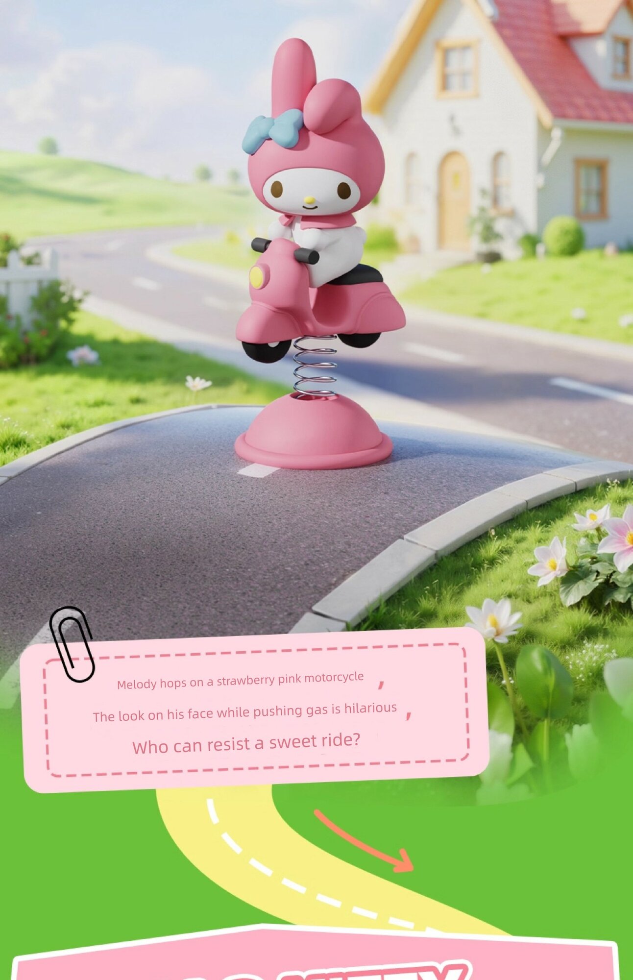 Оригинальная фигурка Wolfboy Sanrio Family, качающаяся, для автомобиля и рабочего стола, игрушка-подарок Hello Kitty