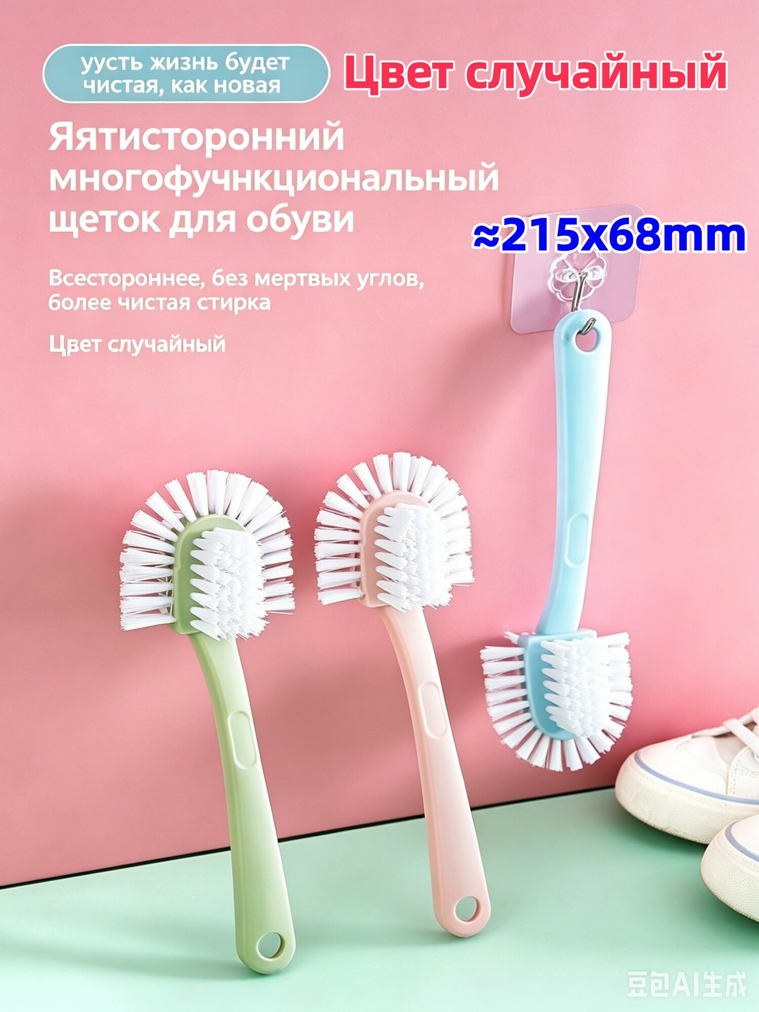 Щетка с совком, 1 шт набор