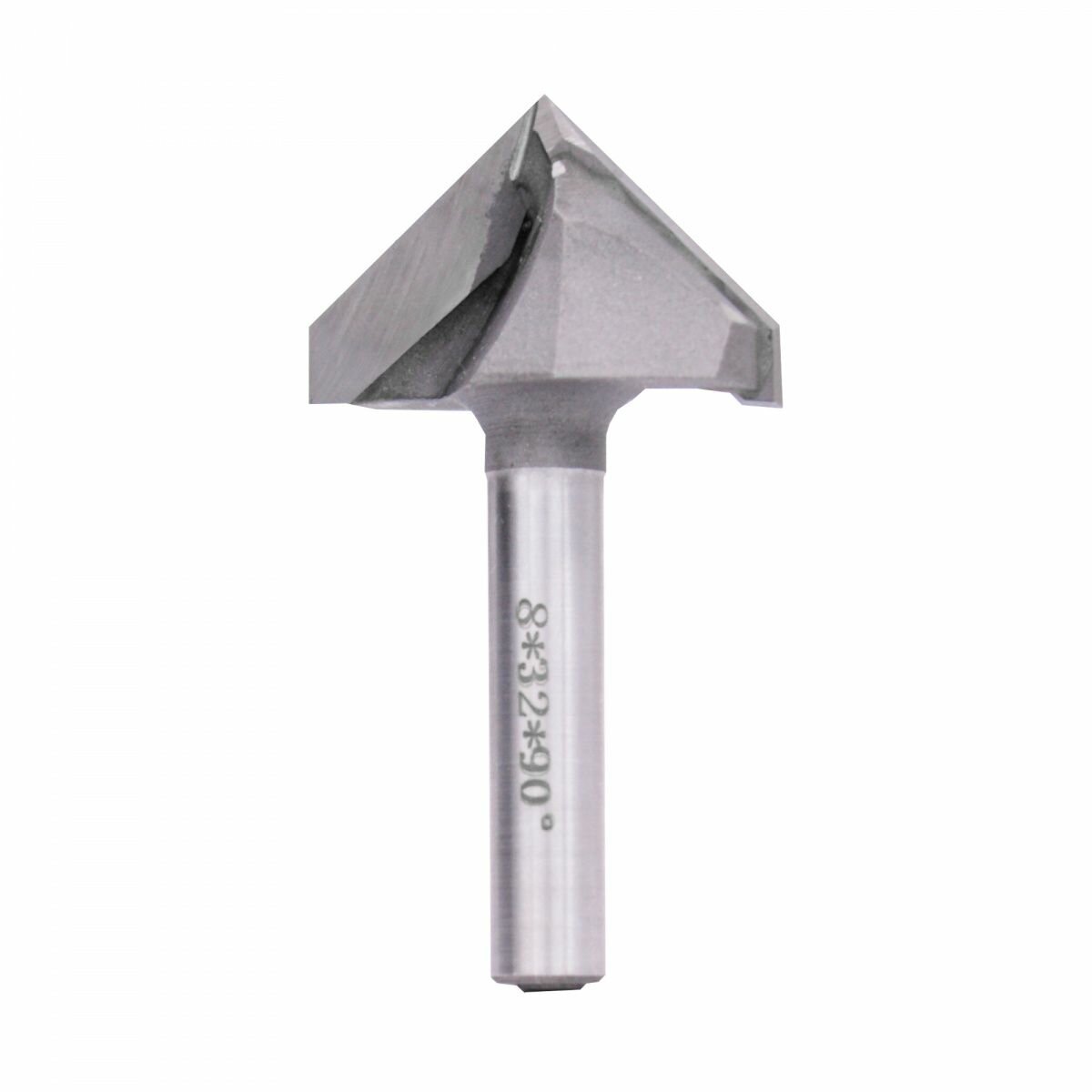 Фреза пазовая DELTA TOOLS V-образная 90 D 32 S 8
