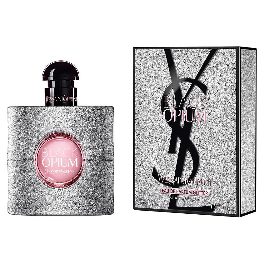 Yves Saint Laurent Black Opium женская парфюмерная вода Glitter 50 мл