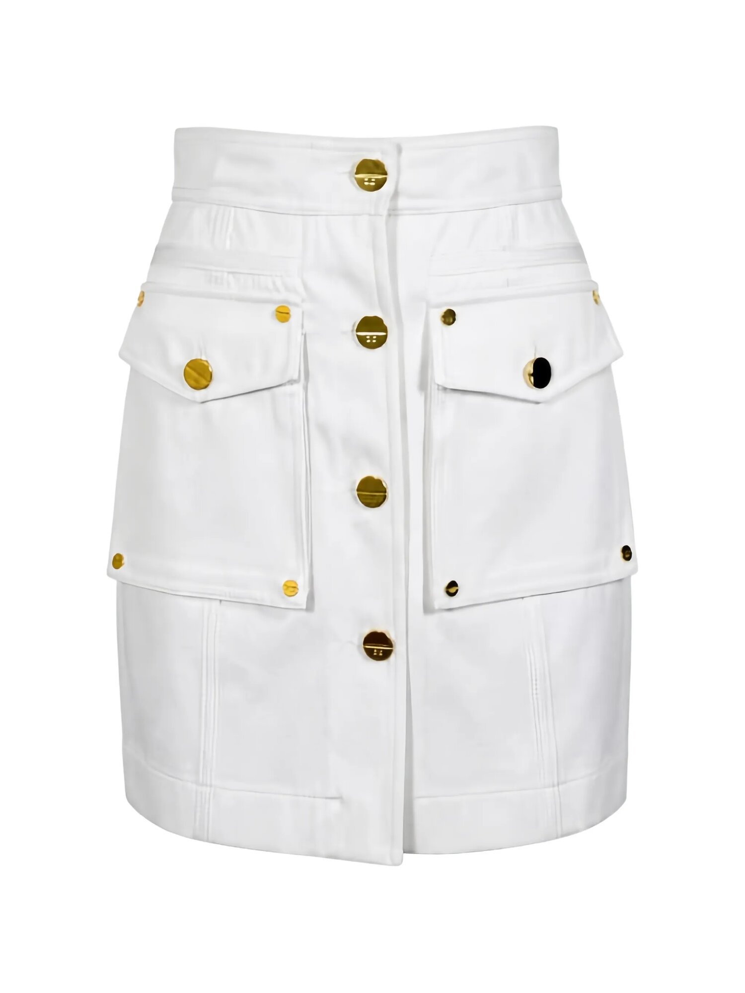 Юбка Button-up mini cargo skirt