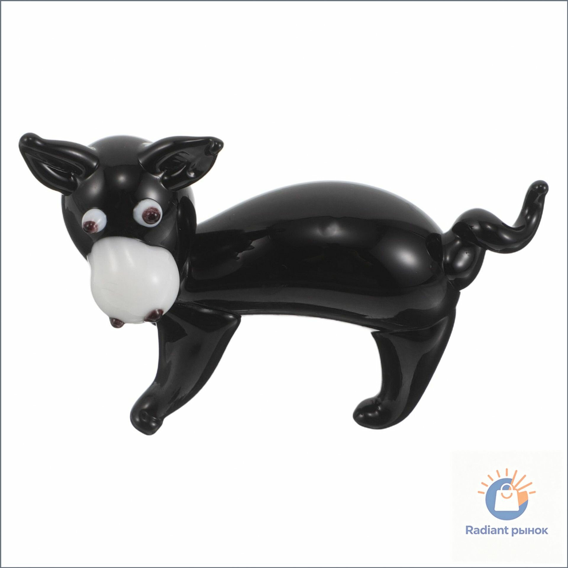 Статуэтка Black, высота 2.97 см, длина 6.86 см