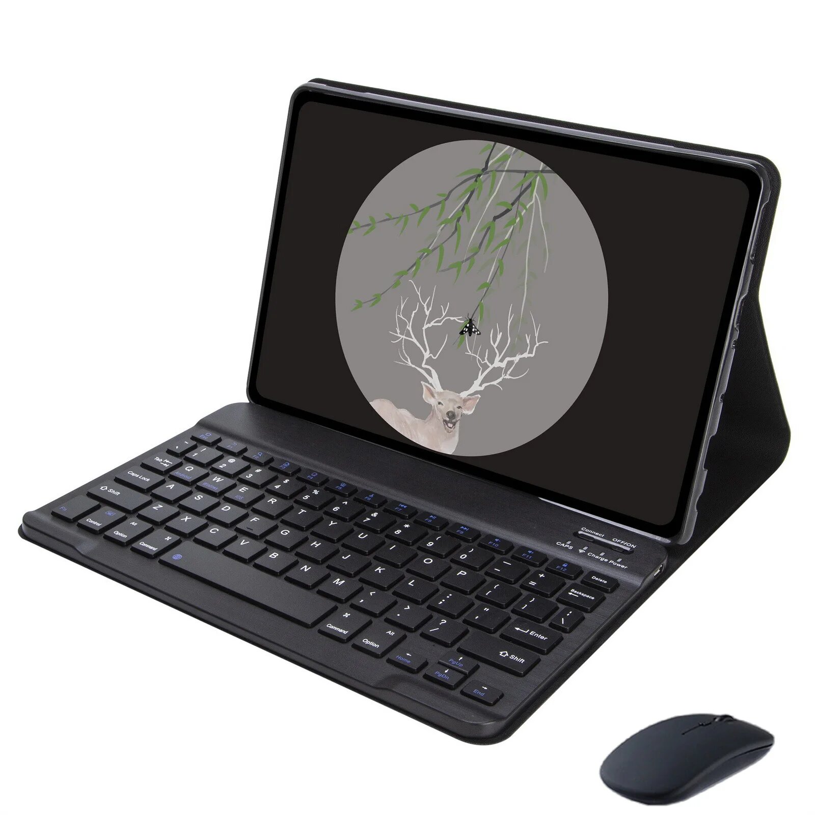 Беспроводная клавиатура с чехлом для Xiaomi Mi Pad 5, Black Square, Portuguese Keyboard