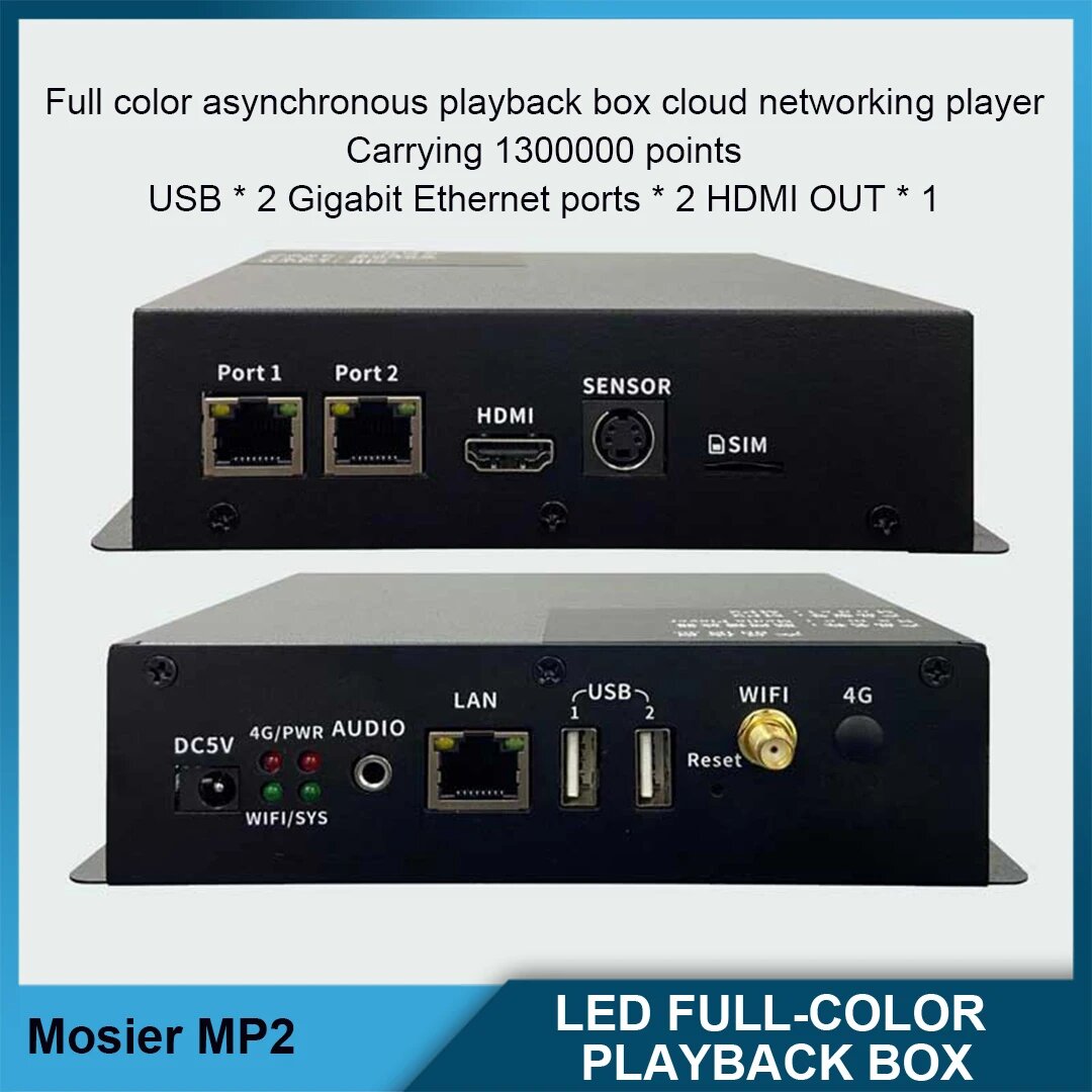 Mosier MP2 LED Full-Color Playback Box