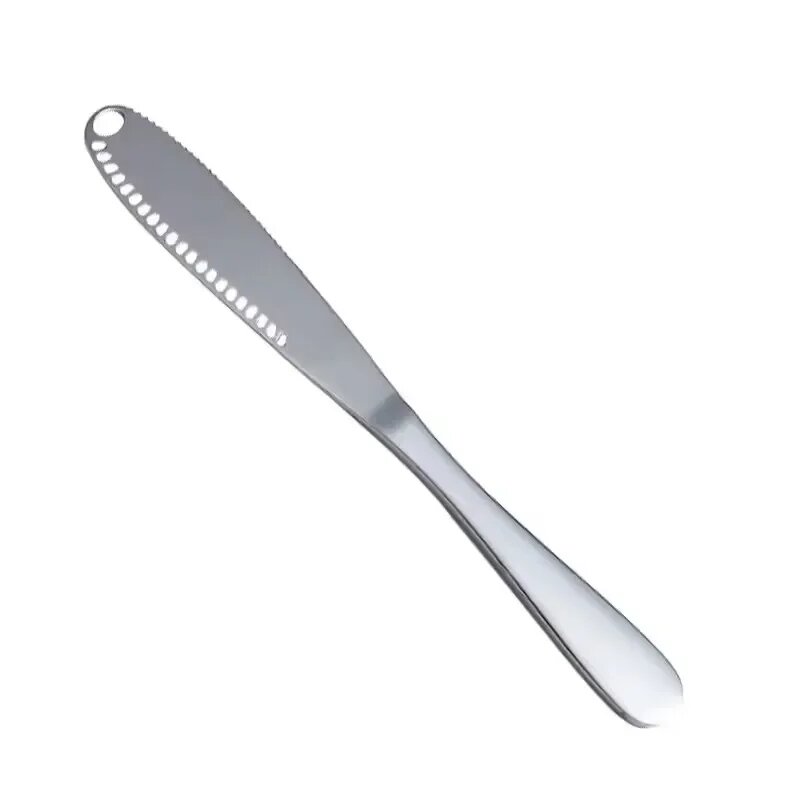 Нож для масла из нержавеющей стали, Silver, Серый