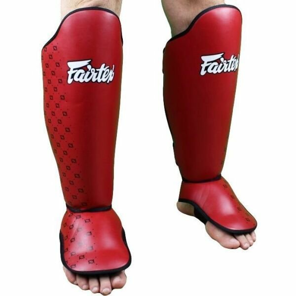 Защита голени Fairtex SP5 красный M