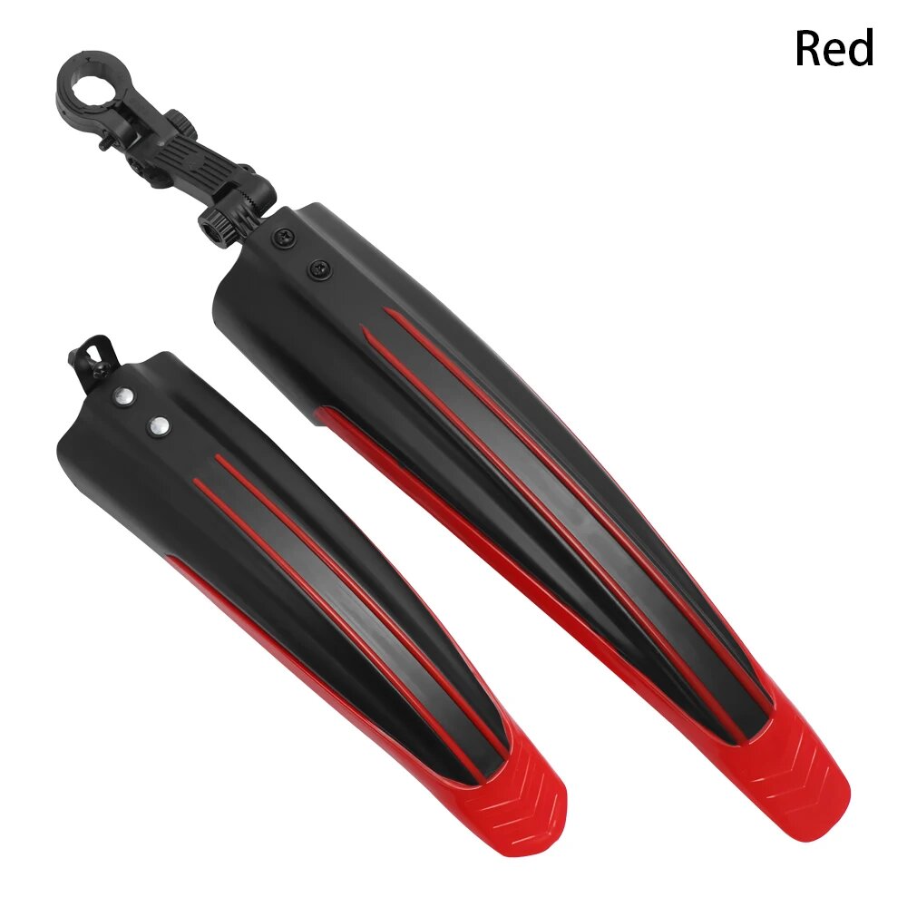 Велосипедные брызговики для горного велосипеда 2 шт. Красный, Red