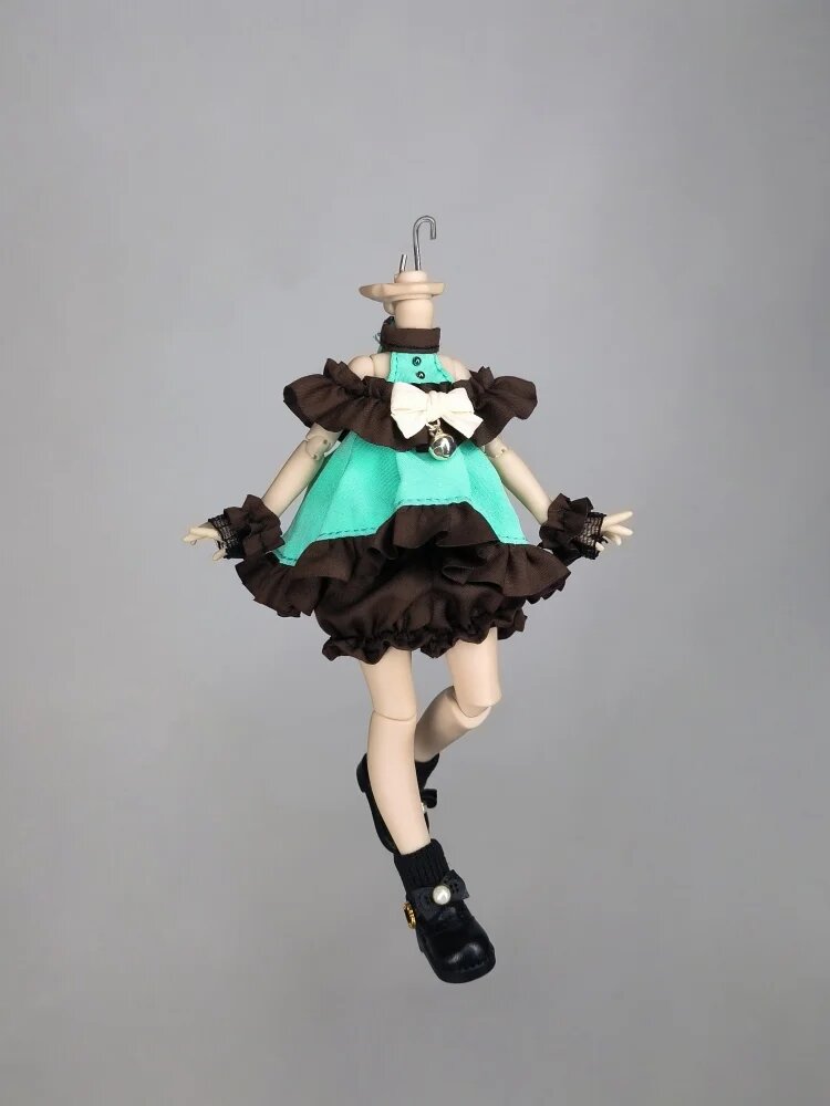Горячая одежда Bjd подходит для 12-раздельной куклы Бонни Пенни Ob11 1/12 BJD куклы Ufdoll модная одежда платье (только одежда)