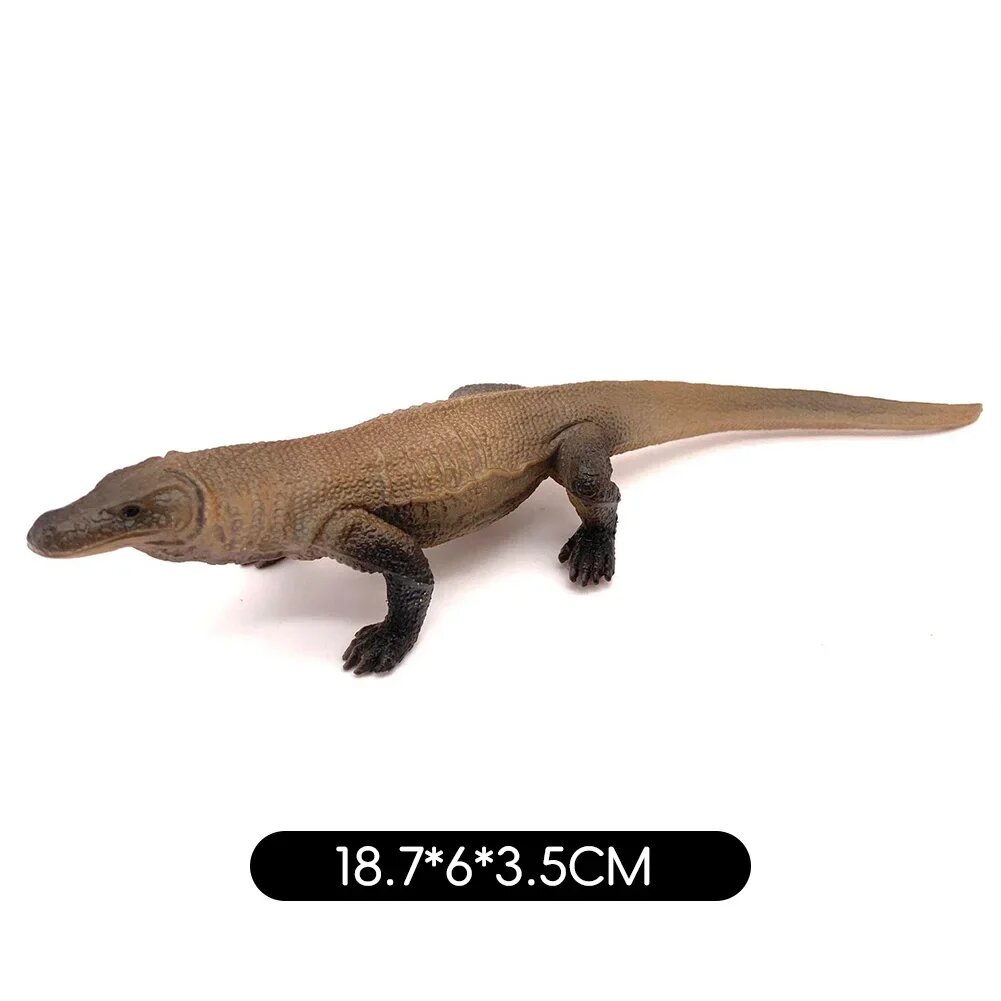 Модель ящерицы Komodo Dragon, 18.7*6*3.5 см
