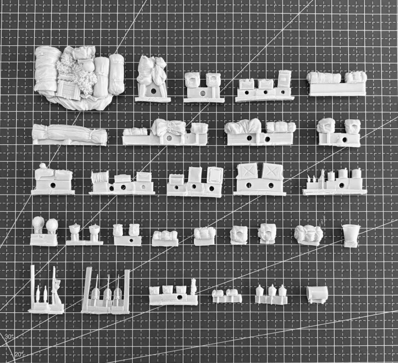Набор для сборки модели M20 из резины 1/35