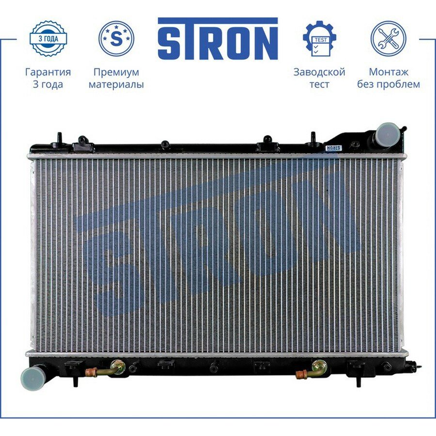 STRON STR0306 Радиатор двигателя SUBARU (FORESTER II) 2002 - 2008 EJ201 EJ255 EJ251 EJ253 EJ205 EJ204 ()