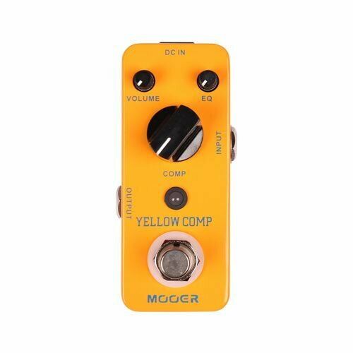 Педаль эффектов Mooer MCS2-Yellow-Comp Compressor — фото 1