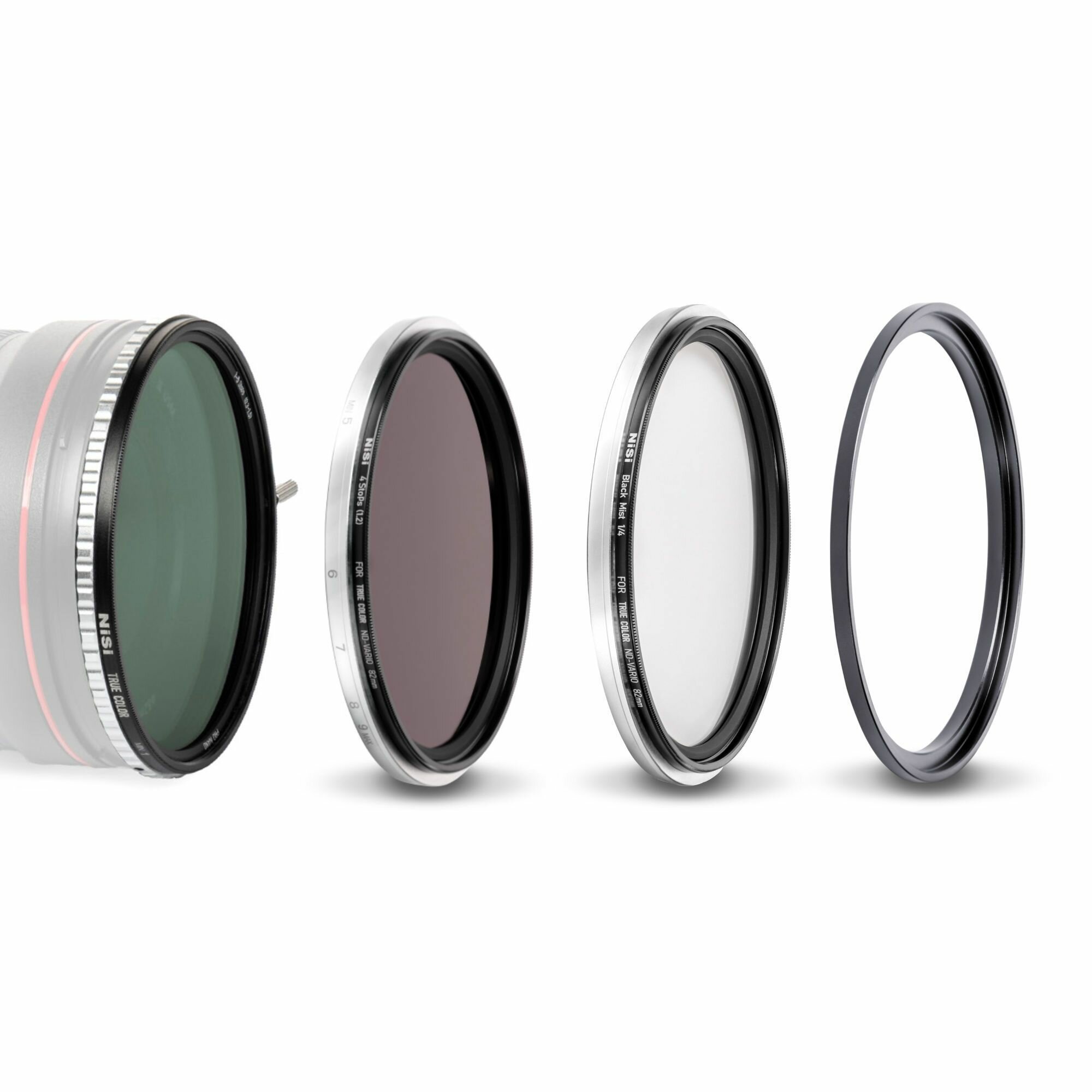 Набор светофильтров NiSi 72mm Swift VND Mist Kit 1-9 Stops