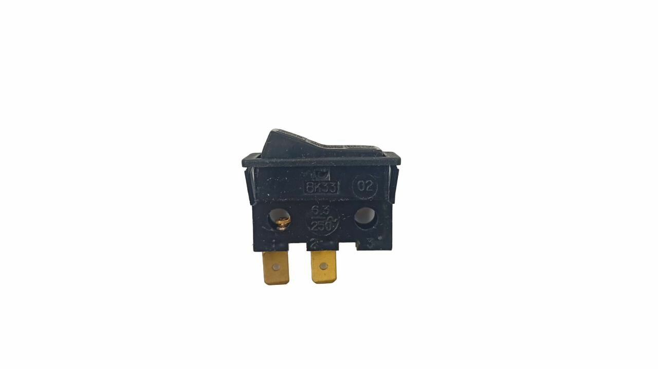 Выключатель клавишный (ON-OFF) ВК-33 6.3А-250В, 2PIN