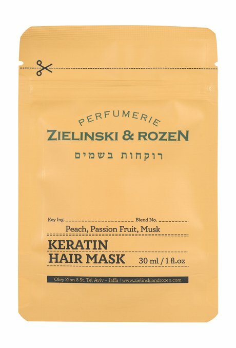 Zielinski Rozen Peach, Passion Fruit, Musk Keratin Hair Mask Travel Pack мл/гр