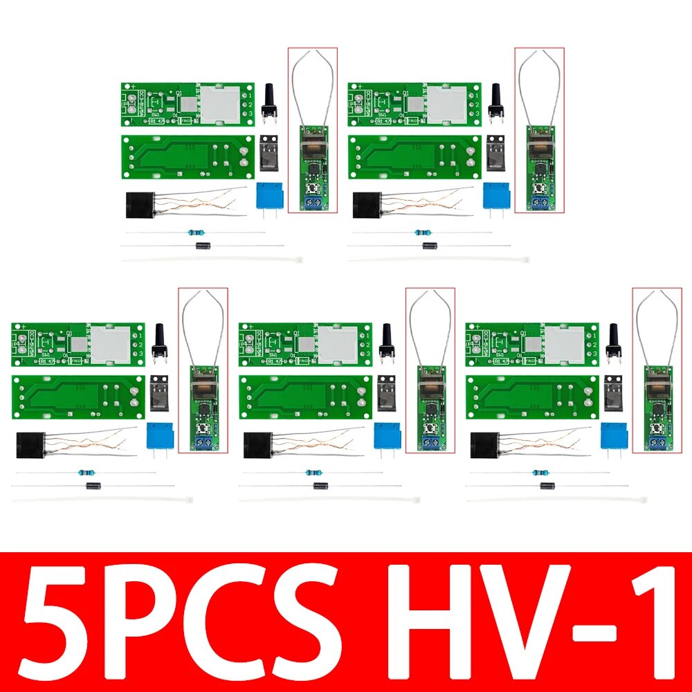 Набор для сборки генератора высокого напряжения HV-1 EGBO 5PCS