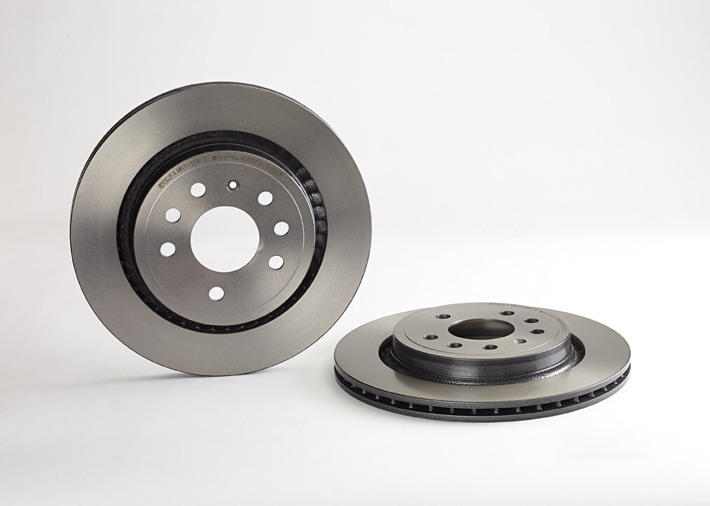 Диск тормозной вентилируемый задний BREMBO (09.9505.11) Prime UV Coated