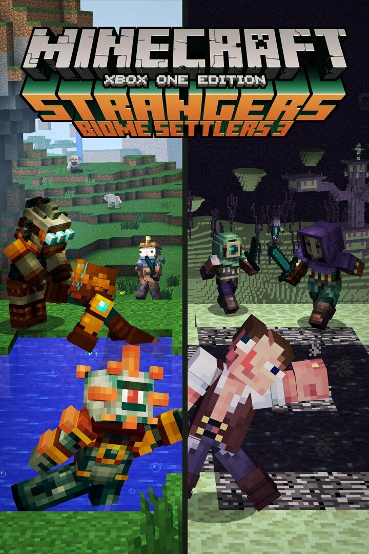 Minecraft Strangers - Biome Settlers 3 Skin Pack — Strangers Biome Settlers 3 Skin Pack — дополнение (DLC) для Xbox / Microsoft Store · Xbox One, Xbox Series X|S · цифровой ключ · нужна базовая игра