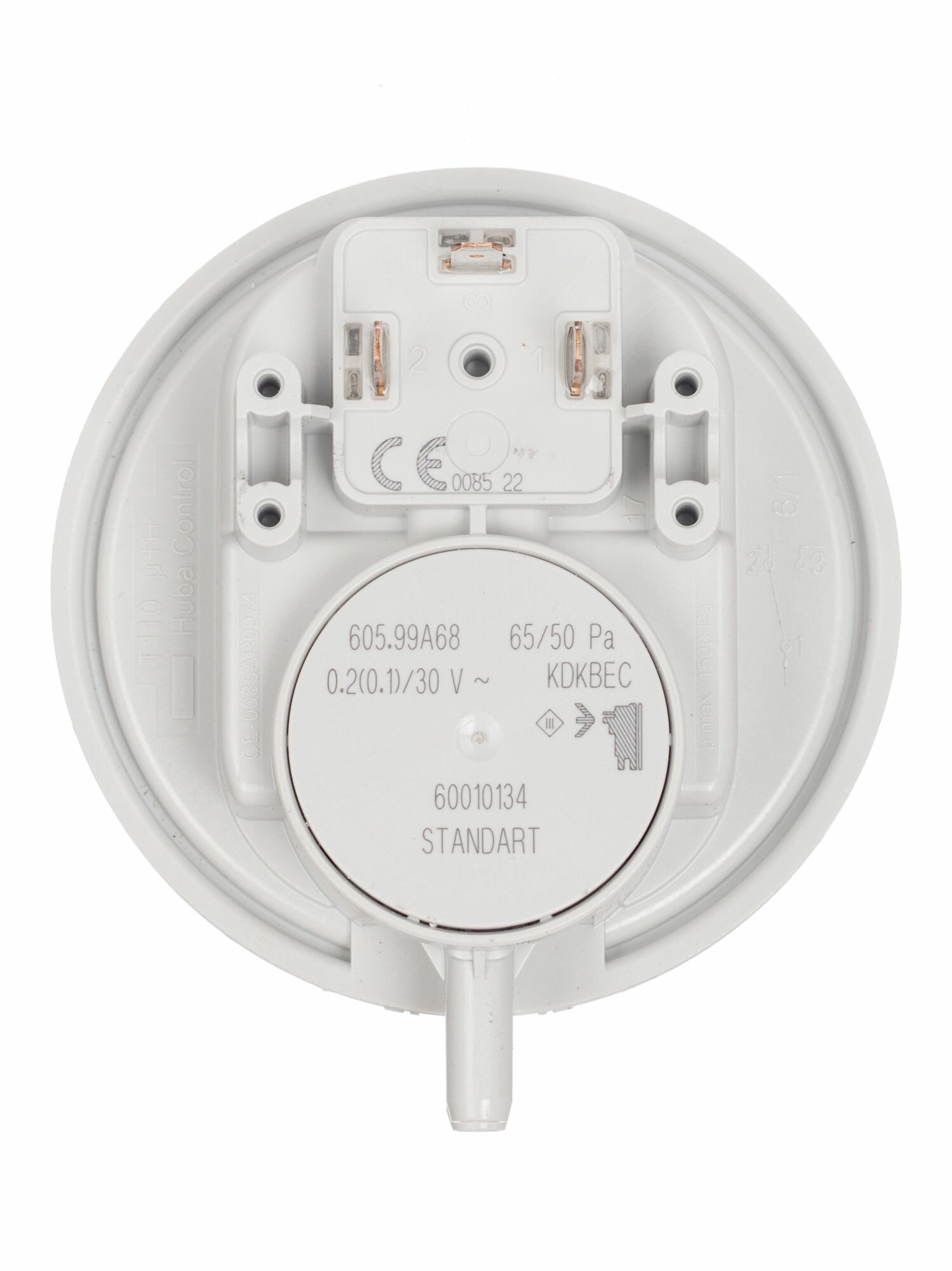 Реле давления воздуха (прессостат) HUBA 65/50 PA для котлов Ariston, Protherm. 65100716, 0020118742