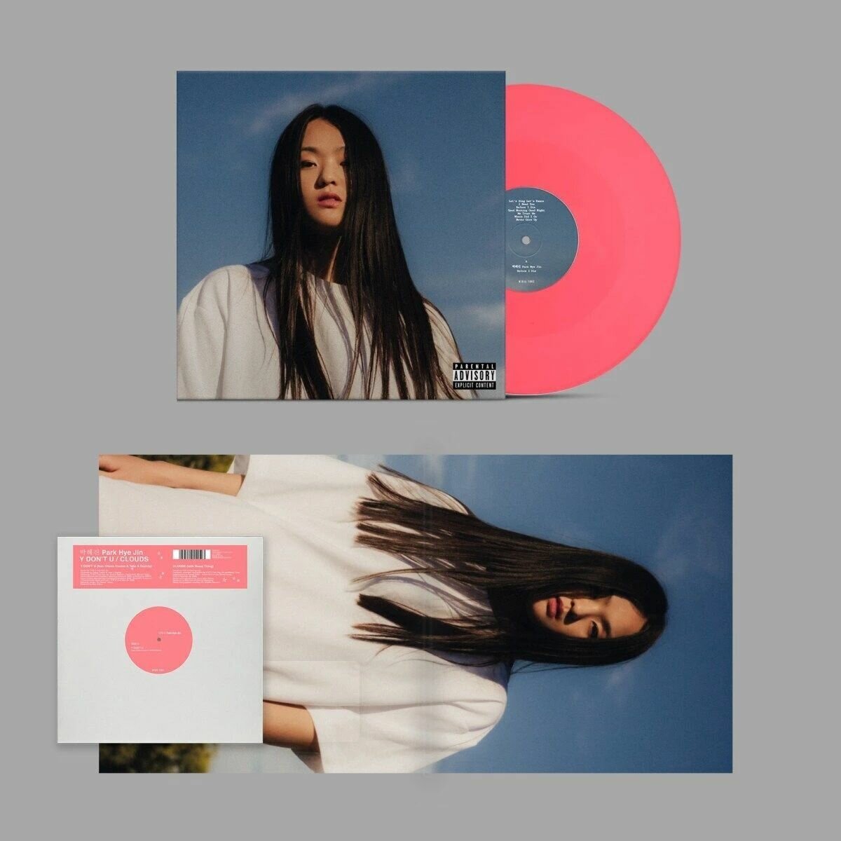 Виниловая пластинка Park Hye Jin - Before I Die (LP+V7, Ярко-розовый с черным винил) 2021