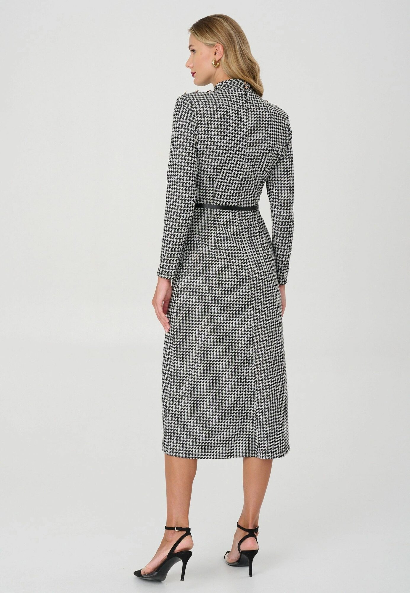 Платье Осень-зима 2026, размер L, разноцветный — фото 1
