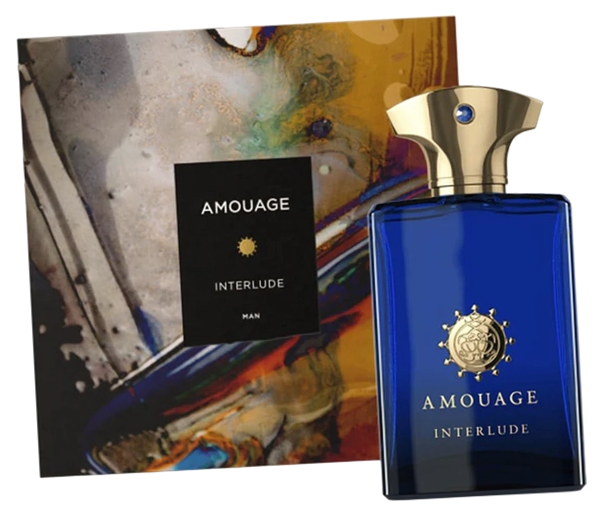 Мужская парфюмерная вода Амуаж Интерлюд мужской 50 мл / Amouage Interlude Man Синий