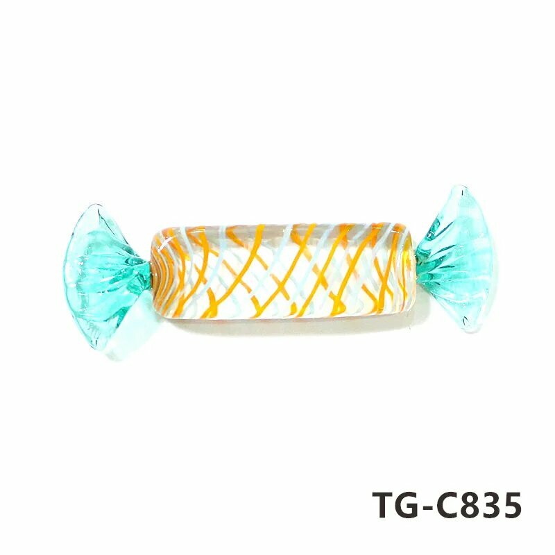 Витражные конфеты GLASS MOUSE Бирюзовый, Синий