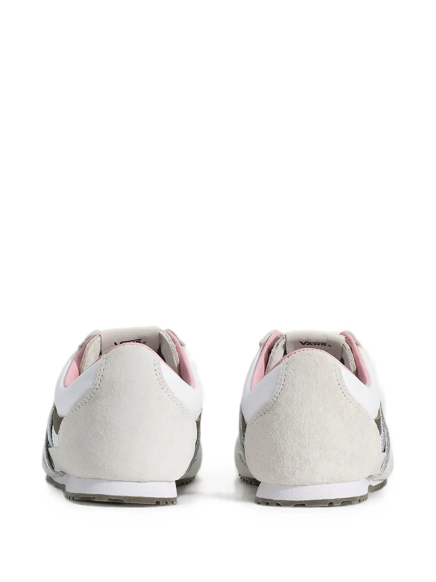 Кроссовки VANS Serio panelled sneakers, размер 7,5 US, бежевый/белый — фото 1