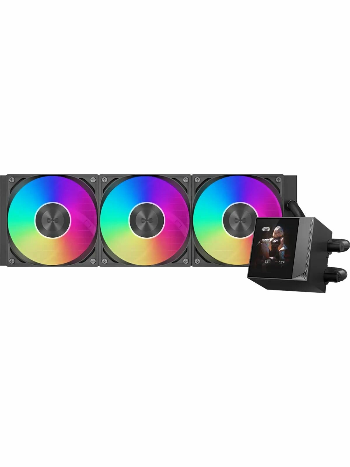 Система водяного охлаждения для ПК PCCOOLER DC360 Pro ARGB Display BK DC360 Pro ARGB Display BK