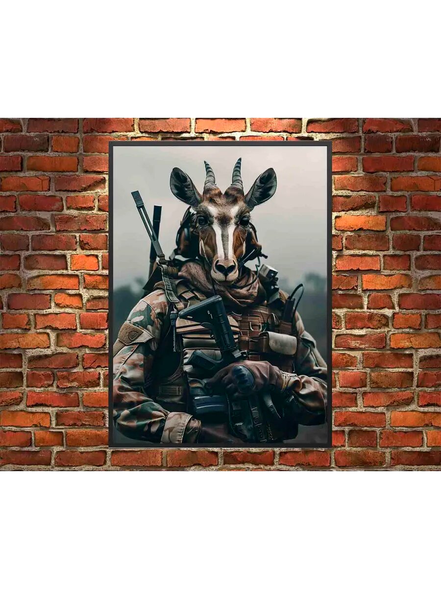 Солдат-зверь Окапи 1, Плакат 30x42см