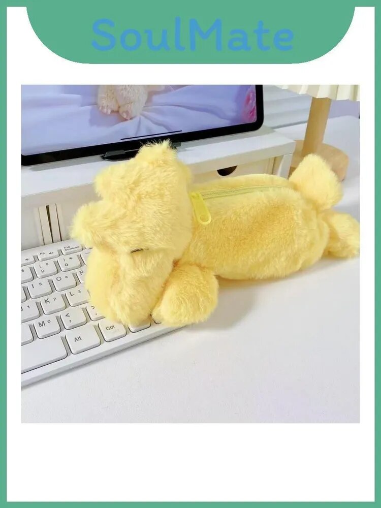 Snoopy tuck мягкий плюшевый пенал с большим объемом для студентов и детей tuckpencilcase