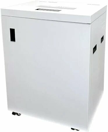 Шредер Office Kit S1350 1,9 белый (секр. P-5) фрагменты 30лист. 135лтр. скобы пл. карты CD