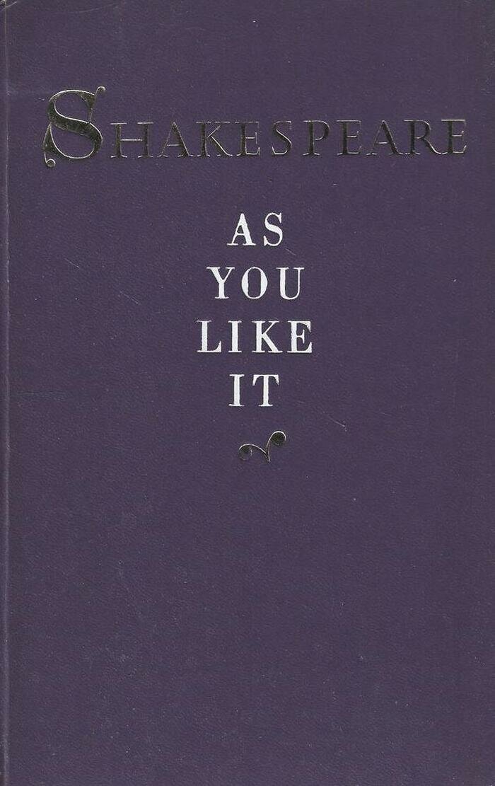 As you like it / Как вам это понравится