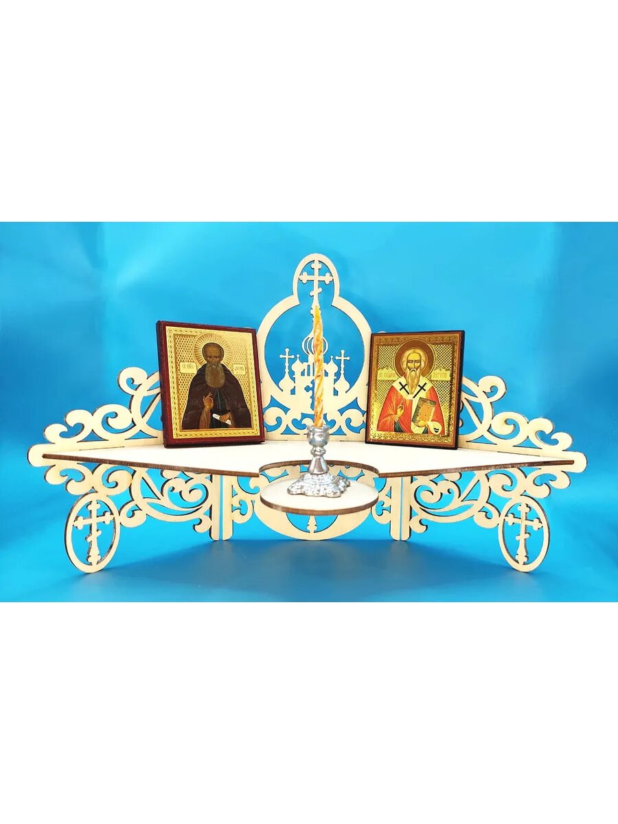 Полка для икон "Собор" — фото 1